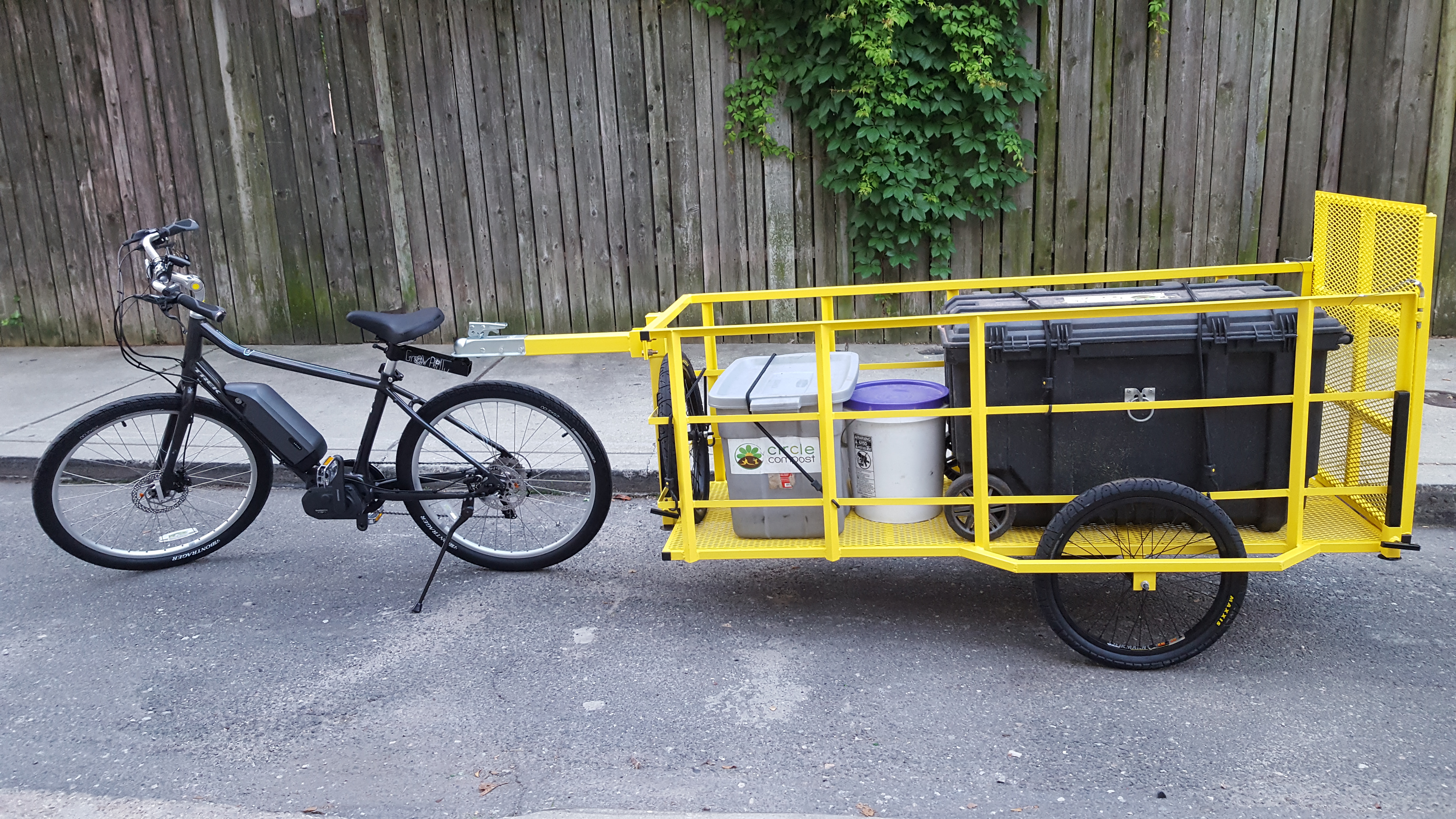 bike compost Philly | Circle Compost | Food Scraps, Leaf Pickup ...