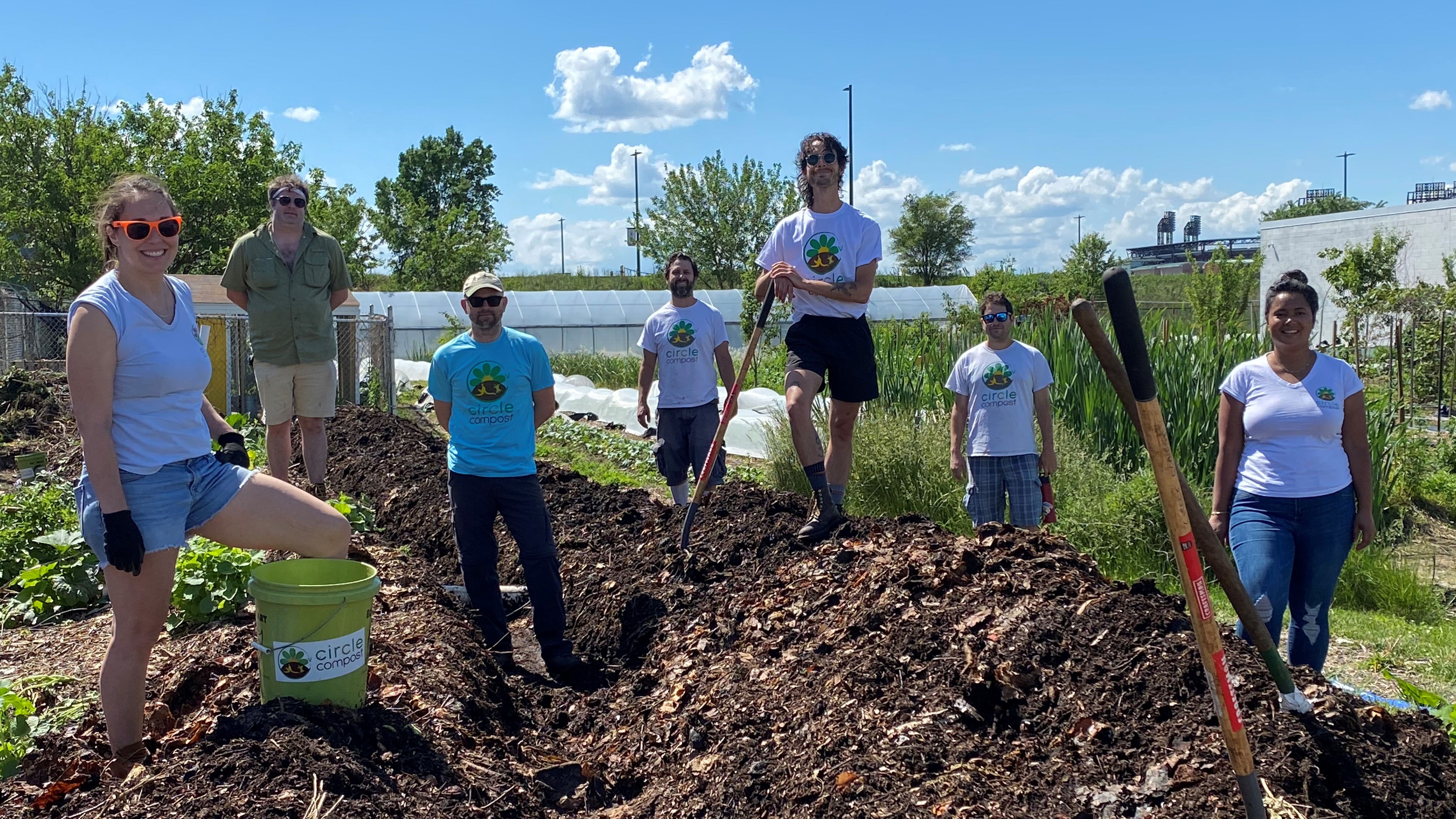 Circle Compost team photo | Circle Compost | Food Scraps, Leaf Pickup ...