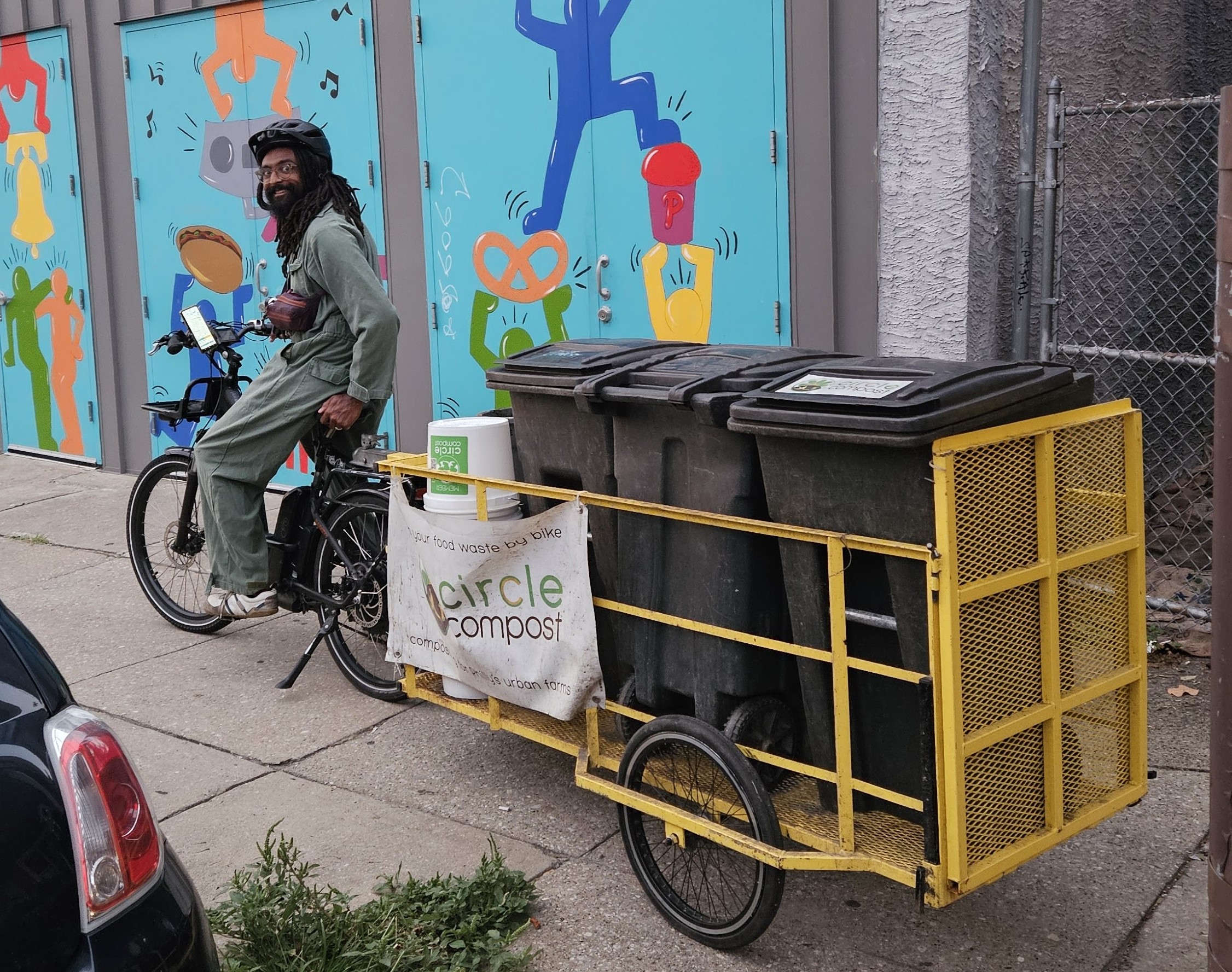 bike composting | Circle Compost | Food Scraps, Leaf Pickup, Composting ...